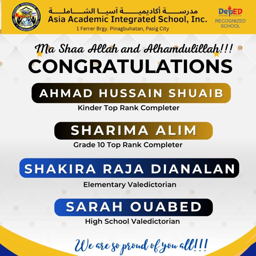 Asia Academic Integrated School – Building the Future Together