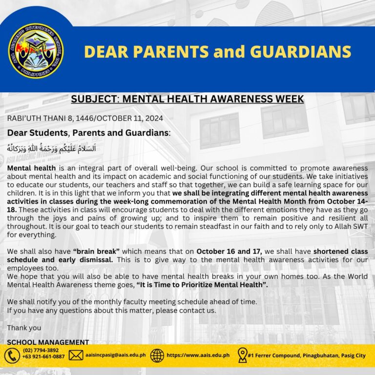 Asia Academic Integrated School – Building the Future Together